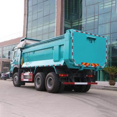Κίνα Χρησιμοποιημένο HOWO 6X4 βαρύ φορτηγό 380HP Dump Tipper για την αποδοτικότητα μεταφοράς ορυχείων προς πώληση