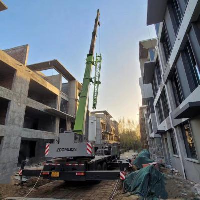 Κίνα 2019 Εμπόριο 25 τόνων Χρησιμοποιούμενο Zoomlion 38m τηλεσκοπικός γερανό φορτηγό γερανό για την κατασκευή σας προς πώληση