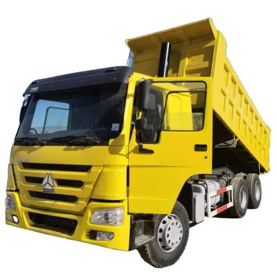 중국 SINO TRUCK HOWO LHD 6x4 380HP 중용 덤프 트럭 21-30T 용량 판매용