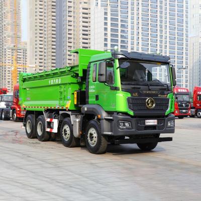 Chine Transmission manuelle type Shacman 400 chevaux 8x4 camions-déchargeurs pour l'exploitation minière à vendre