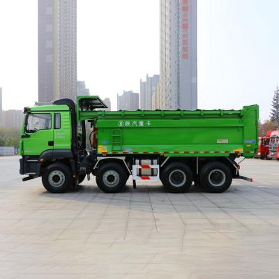 Chine Transmission manuelle type Shacman 400 chevaux 8x4 camions-déchargeurs pour l'exploitation minière à vendre