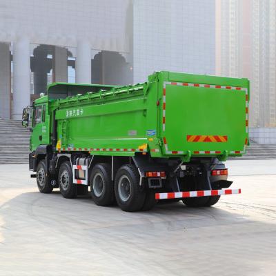 Chine Transmission manuelle type Shacman 400 chevaux 8x4 camions-déchargeurs pour l'exploitation minière à vendre