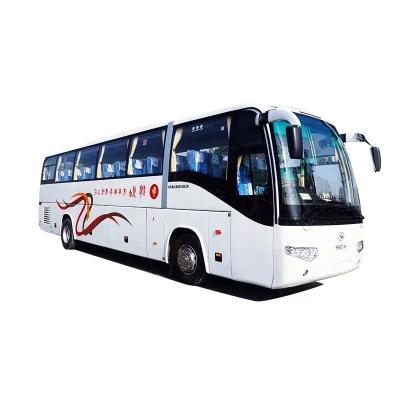 중국 사용 된 12m 고급 디젤 관광 코치 버스 55 좌석과 최대 토크 1460N.m 판매용