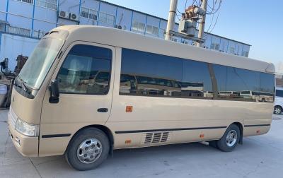 Κίνα DF5S410 κιβώτιο ταχυτήτων και 300L δεξαμενή πετρελαίου Προσαρμοσμένο 19-29 θέσεις Off Road Diesel Coaster Bus προς πώληση