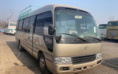 Κίνα DF5S410 κιβώτιο ταχυτήτων και 300L δεξαμενή πετρελαίου Προσαρμοσμένο 19-29 θέσεις Off Road Diesel Coaster Bus προς πώληση