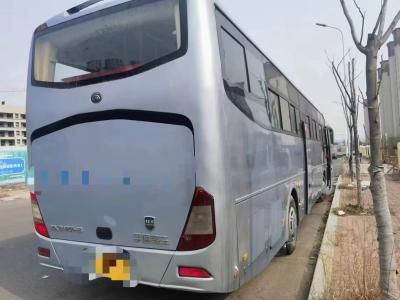 중국 65 좌석 관광 럭셔리 사용 된 코치 버스 차시 모델 EQ6100KR4T 맥스.토크 800 Nm/rpm 판매용