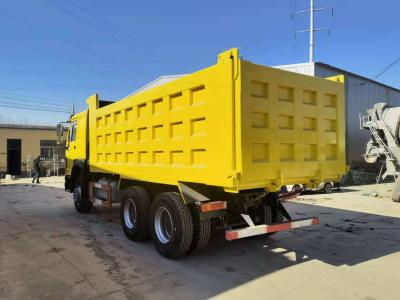 중국 Refurbished Sinotruck Howo 6x4 10 Wheeler 371hp Used Tipper Dump Truck Cruise Control None 판매용