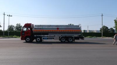 Κίνα CIMC LINYU FAW 8*4 31 Cub Aluminum Alloy Diesel Tanker Truck Petrol Fuel Transport Truck προς πώληση