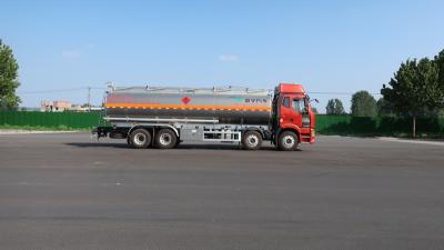 Κίνα CIMC LINYU FAW 8*4 31 Cub Aluminum Alloy Diesel Tanker Truck Petrol Fuel Transport Truck προς πώληση