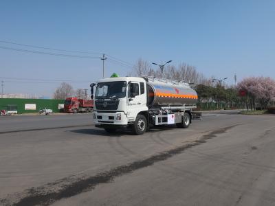Κίνα 15m3 CIMC LINYU Dongfeng Oil Tanker Truck Aluminum Alloy Liquid Fuel Transport Vehicle προς πώληση