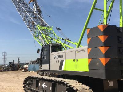 Κίνα 85 Ton ZCC850 Hydraulic Crawler Crane in Construction Lifting Hoisting Machinery προς πώληση