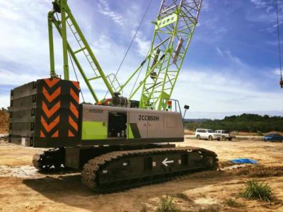 Κίνα 85 Ton ZCC850 Hydraulic Crawler Crane in Construction Lifting Hoisting Machinery προς πώληση