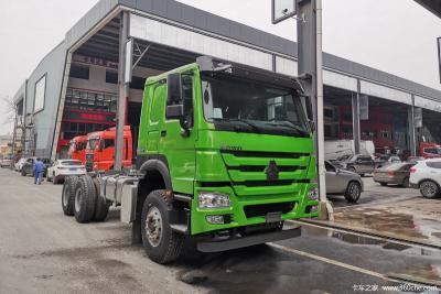 Chine Normal Driver's Seat Sinotruk Howo 371 Hp Euro 2 Manual 6X4 Diesel Engine Truck Head à vendre