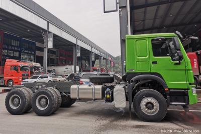 Chine Normal Driver's Seat Sinotruk Howo 371 Hp Euro 2 Manual 6X4 Diesel Engine Truck Head à vendre