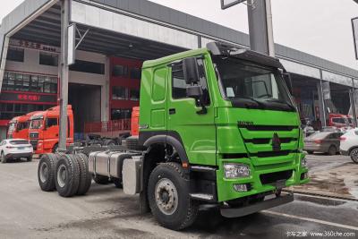Chine Normal Driver's Seat Sinotruk Howo 371 Hp Euro 2 Manual 6X4 Diesel Engine Truck Head à vendre