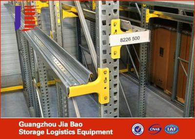 Cina Unità della scaffalatura della fila di scaffalatura a palette regolabili dell'acciaio 5 con protezione contro la corrosione in vendita
