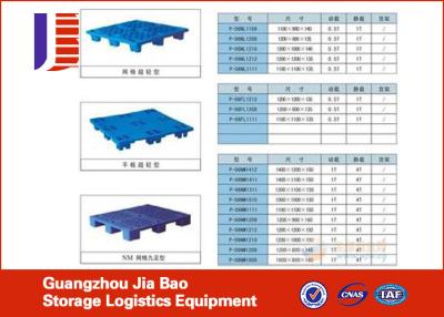 Cina Stile di plastica solido lavabile su misura di Europa di 1200 x 1000 pallet di trasporto in vendita