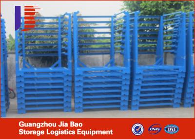 Cina Magazzino blu di protezione contro la corrosione che impila i sistemi con 4 ruote in vendita