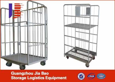Cina Carrello piegante della mano di logistica della maglia, contenitore del rullo della gabbia del cavo in vendita