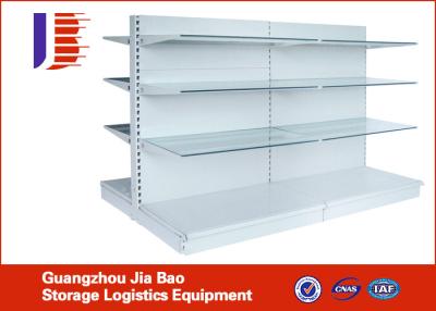 Cina Scaffale classico di stoccaggio della gondola del metallo del deposito di Tego del sistema del passo del supermercato 50mm in vendita