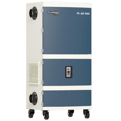 중국 레이저 조각을 위한 4 층 필터 1.5 kw 가지고 다닐 수 있는 흄 포집 판매용