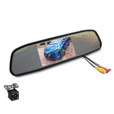 China Vista posterior auto Bluetooth del monitor del espejo del espejo 12V LCD LED de la vista posterior del monitor de HD en venta