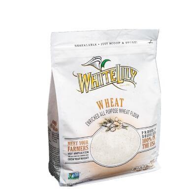 China Printing  Flat Bottom Side Gusset Moisture Proof Aluminum Foil Lined Kraft Paper Food Pouch for sale