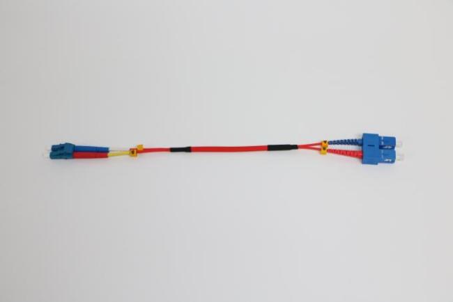 LC-SC Mode1.6mm simple, 2.0mm, corde de correction optique de fibre de duplex de 3.0mm 3