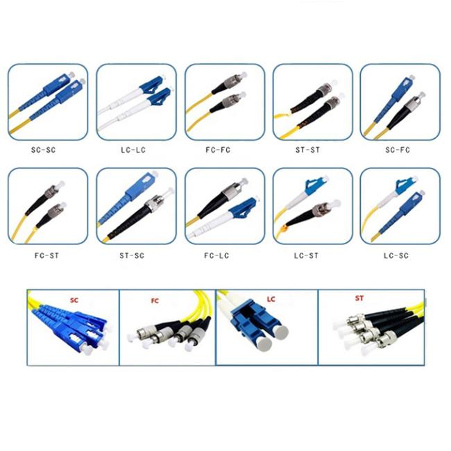 Cordón de remiendo a una cara unimodal de la fibra óptica para el sistema 7 de Data Center
