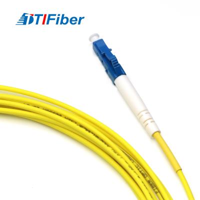 China Singlemode Faser-Optikverbindungskabel Inspektion LC-LC UPC APC Simplexbetrieb-0.9mm/2.0mm/3.0mm LSZH zu verkaufen