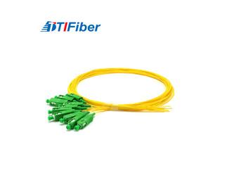 China Coleta a una cara mecánica industrial del SC del LC de la PC del ST FC del solo modo de FTTH en venta