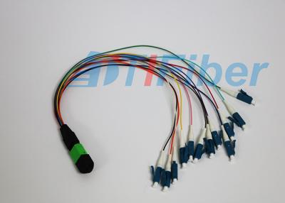 Chine MPO/RPA - le LC/UPC 12 creuse le tresse optique de fibre robuste autour du câble à vendre