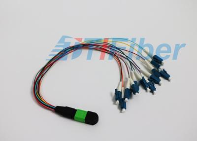 Chine MPO/RPA - le LC/UPC 12 creuse le tresse optique de fibre robuste autour du câble à vendre