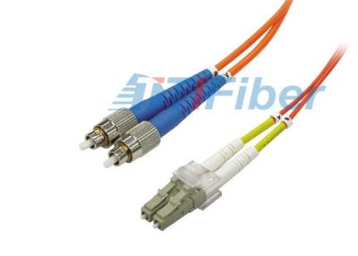 중국 LC/PC OM3 다중 상태 섬유에 FC/PC 접속 코드, 이중 이중 접속 코드 판매용