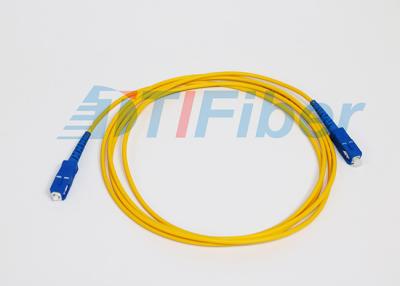 중국 FTTH 네트워크 2.0mm SC/APC를 위한 싱글모드 심플렉스 LSZH 광섬유 접속 코드 판매용