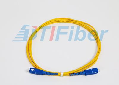 중국 FTTH 네트워크 2.0mm SC/APC를 위한 싱글모드 심플렉스 LSZH 광섬유 접속 코드 판매용