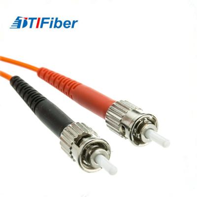 Cina Cavo di toppa duplex della fibra mista, bene durevole del cavo ottico della fibra di 62.5/125 ST/ST in vendita
