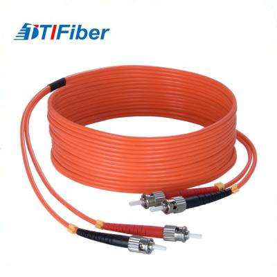 China Dauerhafter Faser-Optikflecken verkabelt ST-ST-MM-OM3 Simplexmulti Fasern des duplex-1~144 zu verkaufen