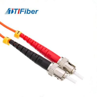 China Dauerhafter Faser-Optikflecken verkabelt ST-ST-MM-OM3 Simplexmulti Fasern des duplex-1~144 zu verkaufen