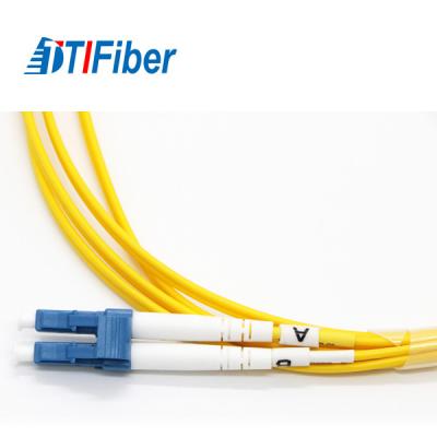 China LC-SC sondern Mode1.6mm, 2.0mm, 3.0mm Duplexfaser-Optikverbindungskabel aus zu verkaufen