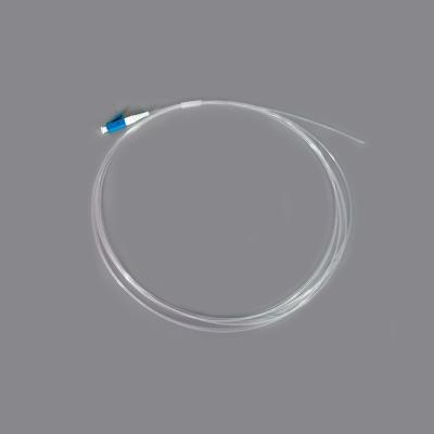 China Simplex transparente del cordón de remiendo de la fibra óptica de FTTH LC UPC invisible en venta