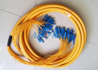 中国 繊維光学のジャンパーSM MMの単信複式アパートのブレイクアウトの繊維光学のパッチ・コードの自在継手 販売のため
