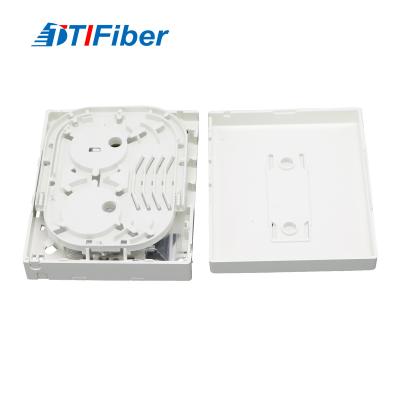 China Caixa portuária de 4 Mini Fiber Optical Terminal Rosette para FTTH à venda