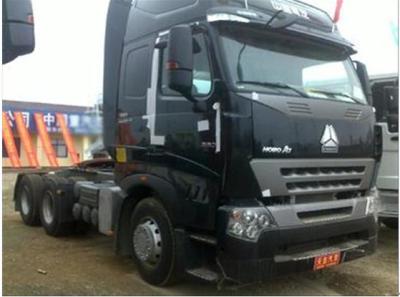 Cina colore lungo capo di giallo della cabina del camion/motore primo/trattore del trattore di howo 6x4 EUROII del sinotruk in vendita