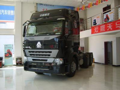 Cina trattore di rimorchio di howo 371HP/bule capo del trattore o marca di fama mondiale 6 di colore rosso da 4 in vendita