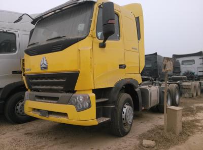 Cina camion della testa del trattore 6x4 con il freno appiattito dell'aria del circuito doppio in vendita