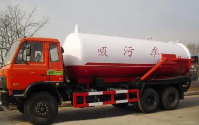 Cina Camion della pompa per acque luride del camion 6x4 16CBM 18CBM 20CBM di scopo speciale di aspirazione delle acque luride in vendita