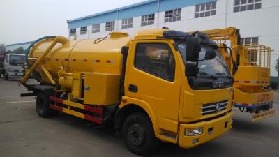 Cina Camion di scopo speciale di rendimento elevato 3000L, camion di aspirazione delle acque luride di vuoto del telaio facoltativo in vendita