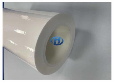 Cina 300 μm Pellicola di rilascio in LDPE bianco pellicola di rivestimento in silicone UV curata senza trasferimento di silicone senza residui principalmente per nastri in vendita
