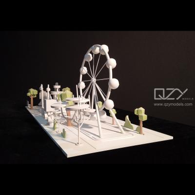 Chine Minimalisme Modèle architectural blanc Fabrication de fournitures Impression 3D Cadeau à vendre